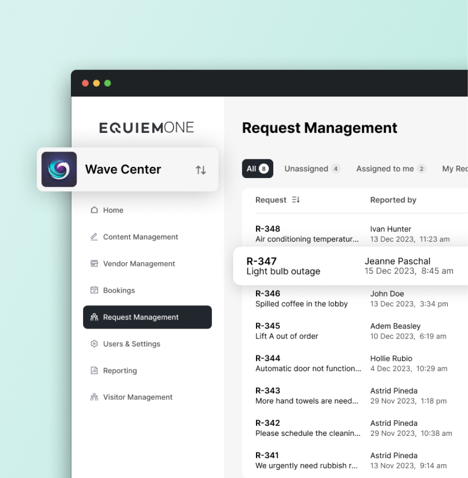Equiem One | Equiem Tenant Experience Platform